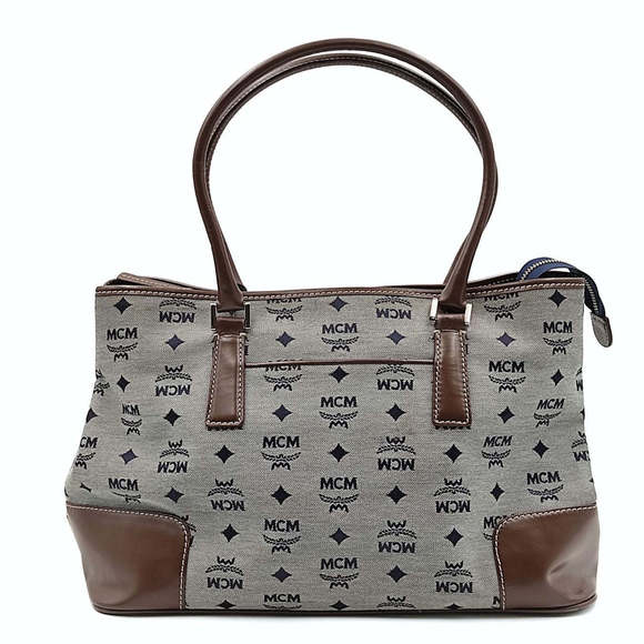 MCM | Bags | Mcm Mcm Mcm Shoulder Shopper Bag In Monogram Canvas | Poshmark